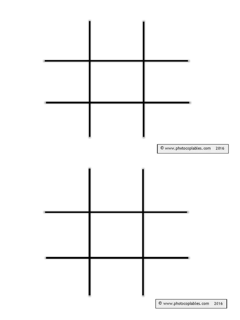 Noughts and Crosses Grid | PDF