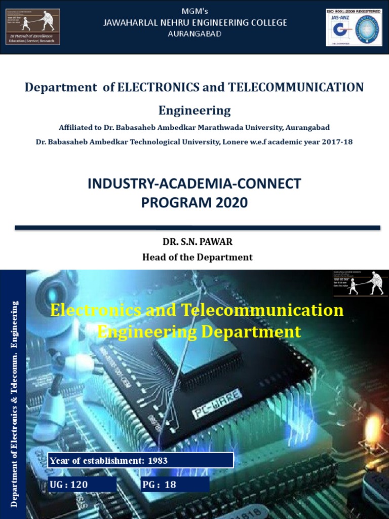 Electronics & Telecom Engineering Overview | PDF | Engineering