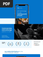 HROne Overview Brochure | PDF | Human Resource Management | Automation