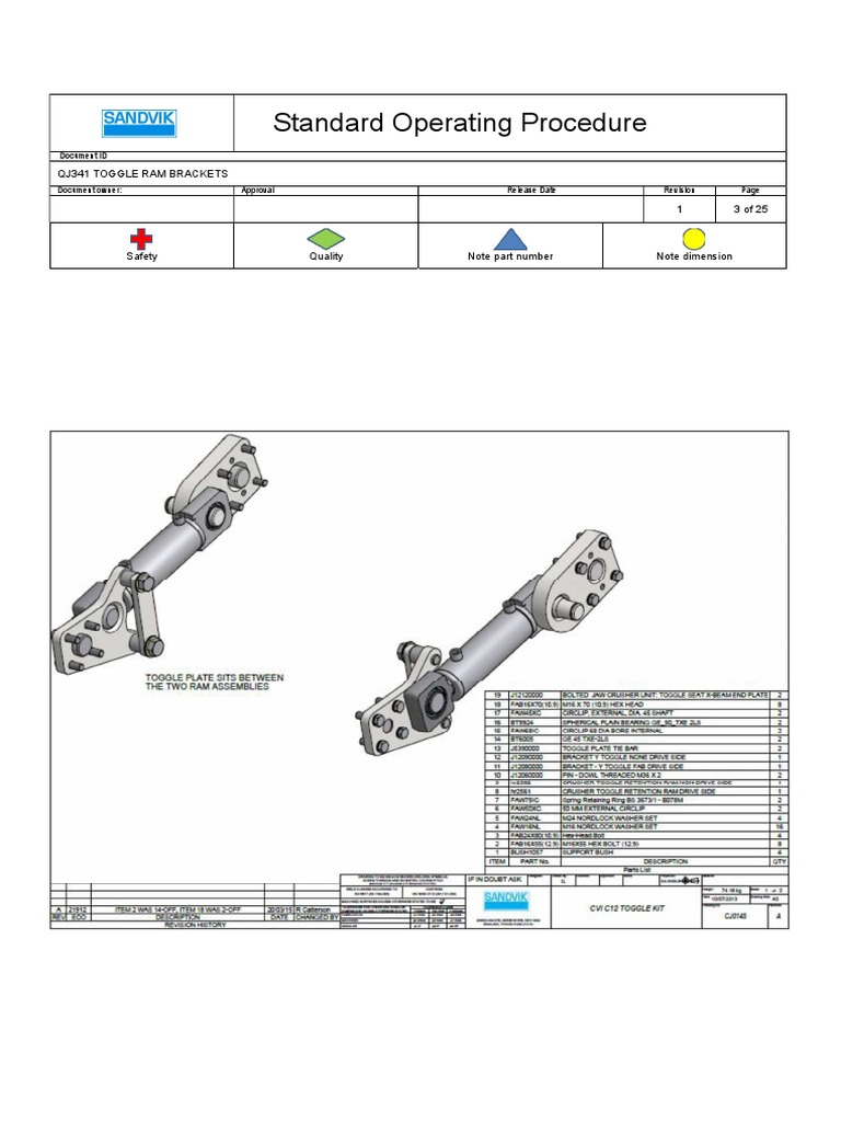 Toggle System SOP | PDF