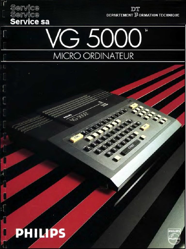 Philips VG5000 Departement Formation Technique (09-84) | PDF