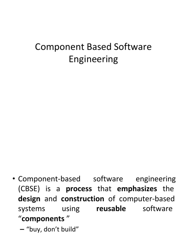 Unit 3 | PDF | Component Based Software Engineering | Object (Computer Science)
