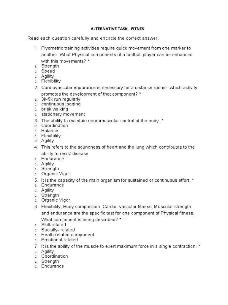 Alternative Task Pe 101 | PDF | Career & Growth | Self-Improvement