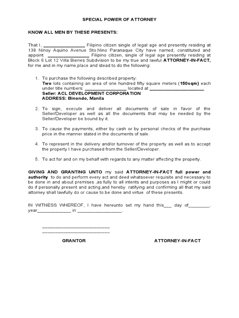 SPA Sample | PDF | Business | Law