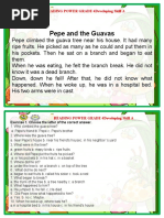 Grade 6 - WITH QUESTIONS Developing Reading Power | PDF | Malaysia | Foods