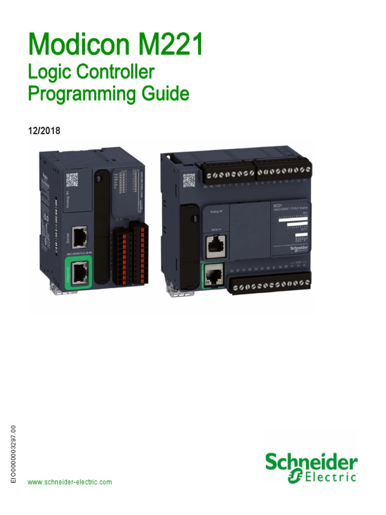 Modicon M221: Logic Controller Programming Guide | PDF | Logic Gate | Safety