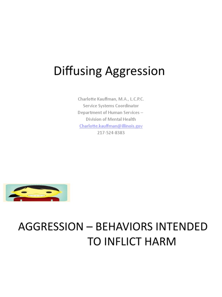 Diffusing Aggression | PDF | Aggression | Anger