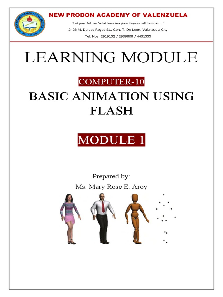 Computer10 - Mod 1 Basic Animation | PDF