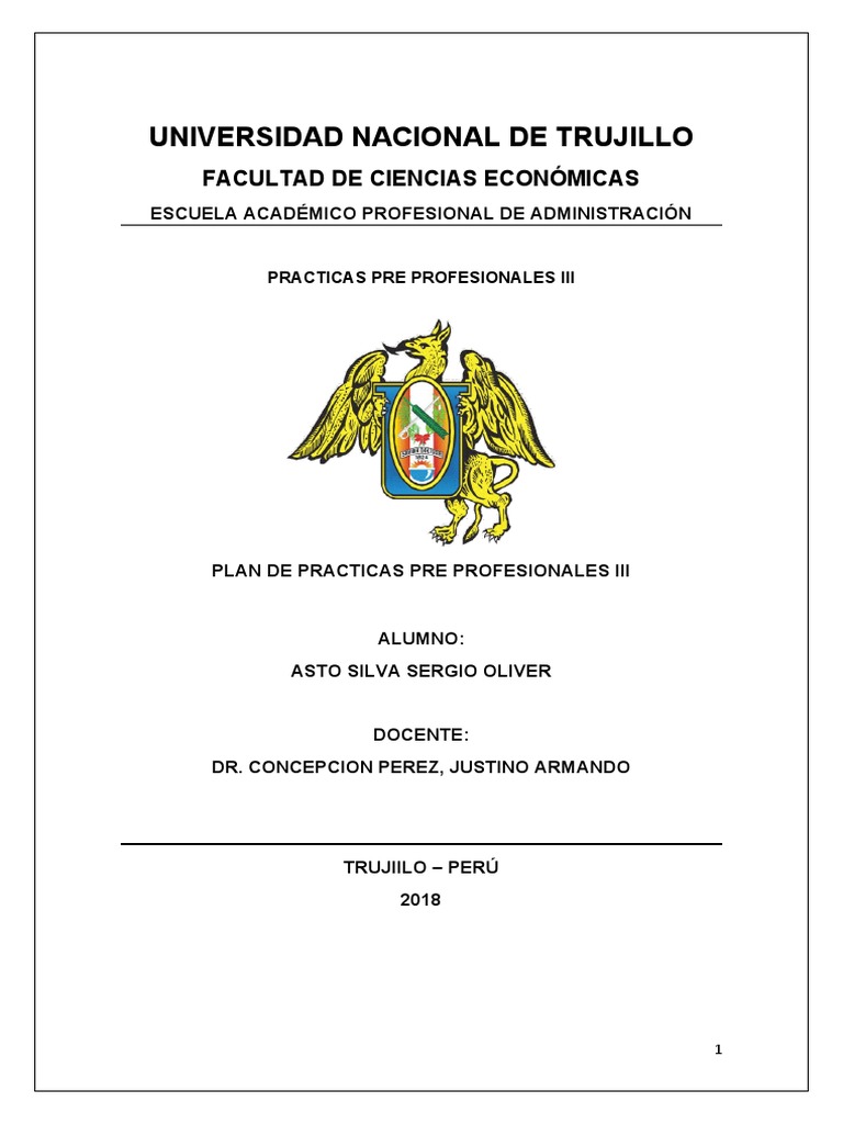 Informe Final De Practicas Pdf Business Contabilidad