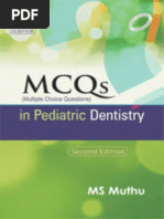 MCQs in Pediatric Dentistry - 1st Ed. 20 PDF | PDF