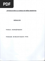 Abecedario Lengua de Señas Colombiana LSC | PDF