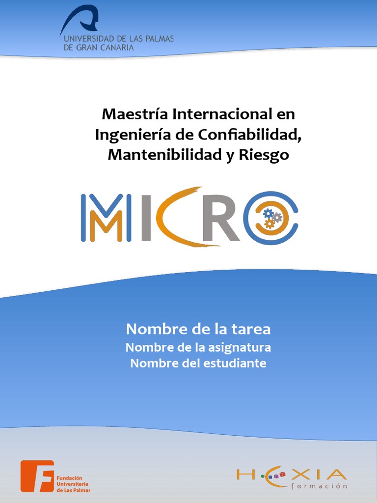 Plantilla Tareas MICRO | PDF | Tecnología