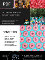 Defectos Planares y Volimetricos | PDF | Enlace químico | Cristal