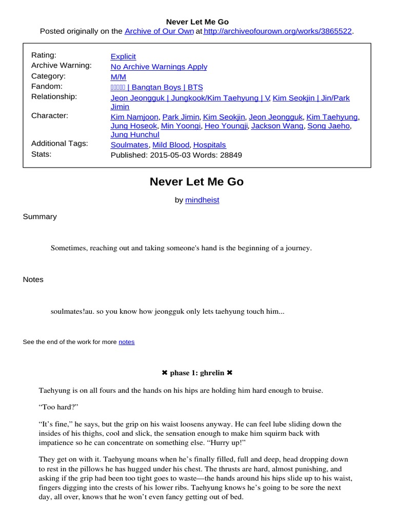 Never Let Me Go | PDF | Classroom