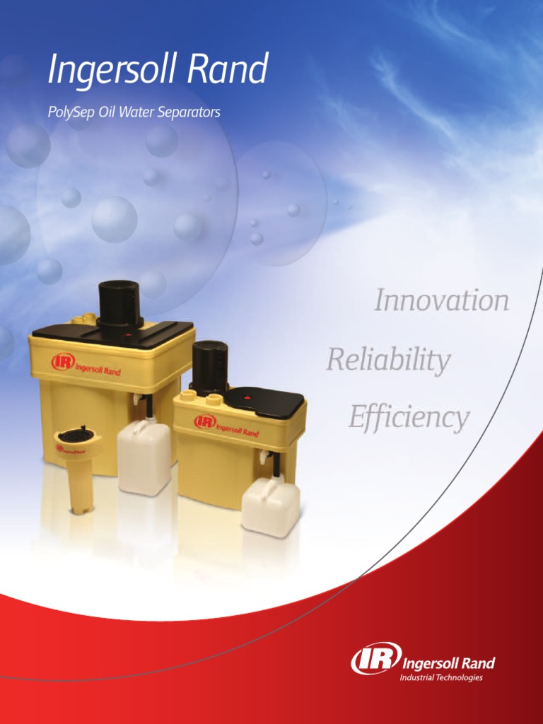 Ingersoll Rand: Polysep Oil Water Separators | PDF | Lubricant | Adsorption