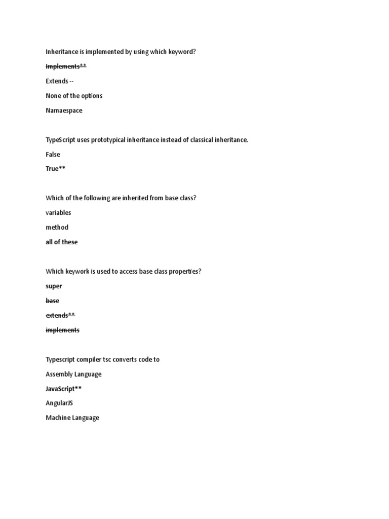 11.typescript - Completed-Completed | PDF | Inheritance (Object ...