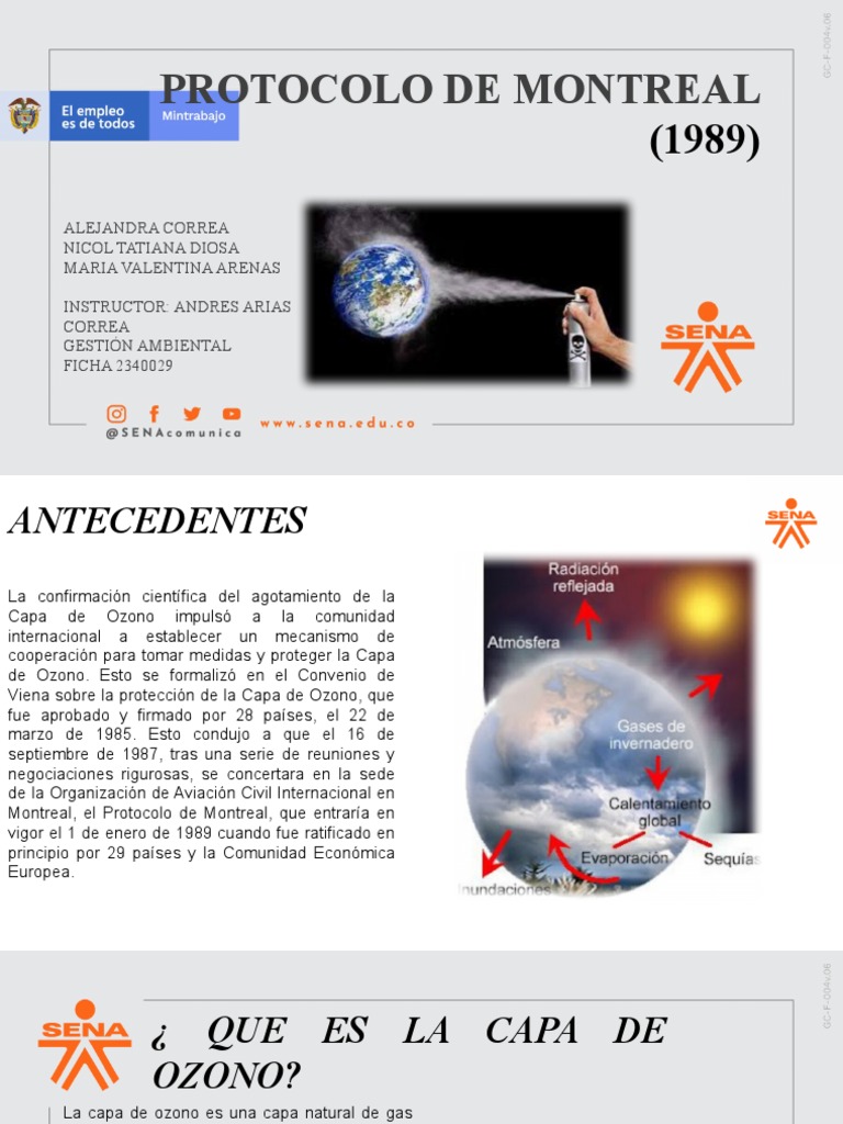 Protocolo de Montreal | PDF