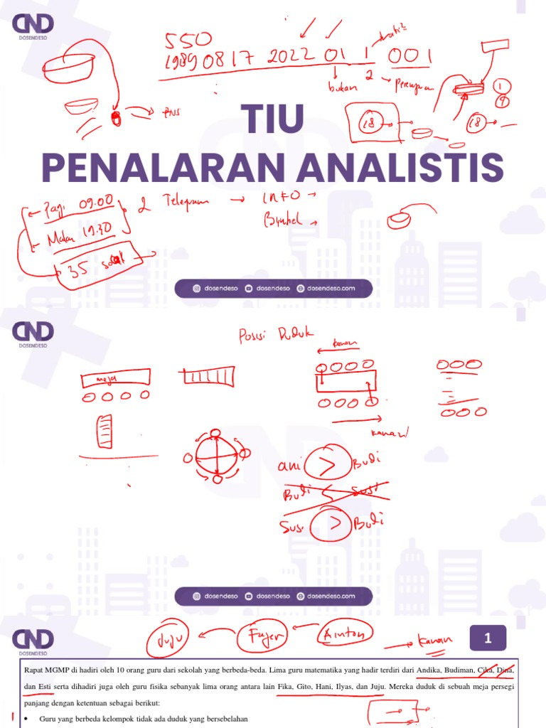TIU PENALARAN ANALITIS (Sesi 2) | PDF