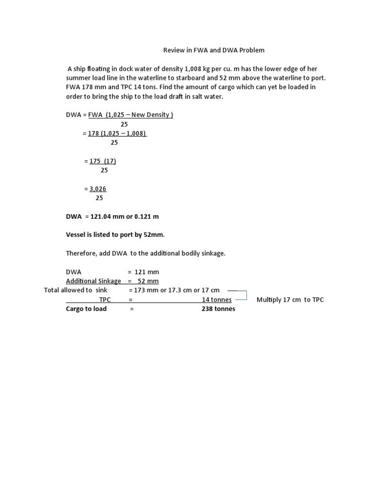 List and Angle of Loll Problems With Solutions | PDF | Heavy Industry ...