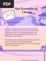 Mga Uri NG Liham - Larang | PDF