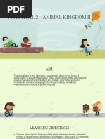 Animal Kingdom Flow Chart | PDF | Biology | Zoology