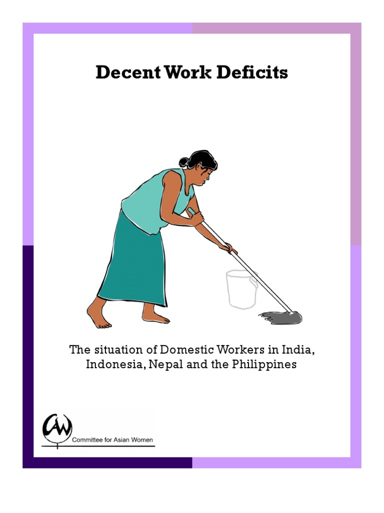 Decent Work Deficits - The Situation of Domestic Workers in India ...