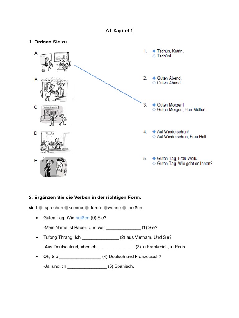 Kapitel 1 - Test | PDF