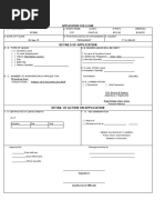 10F BFP Revise Application For Leave Rev01 041619 | PDF | Government