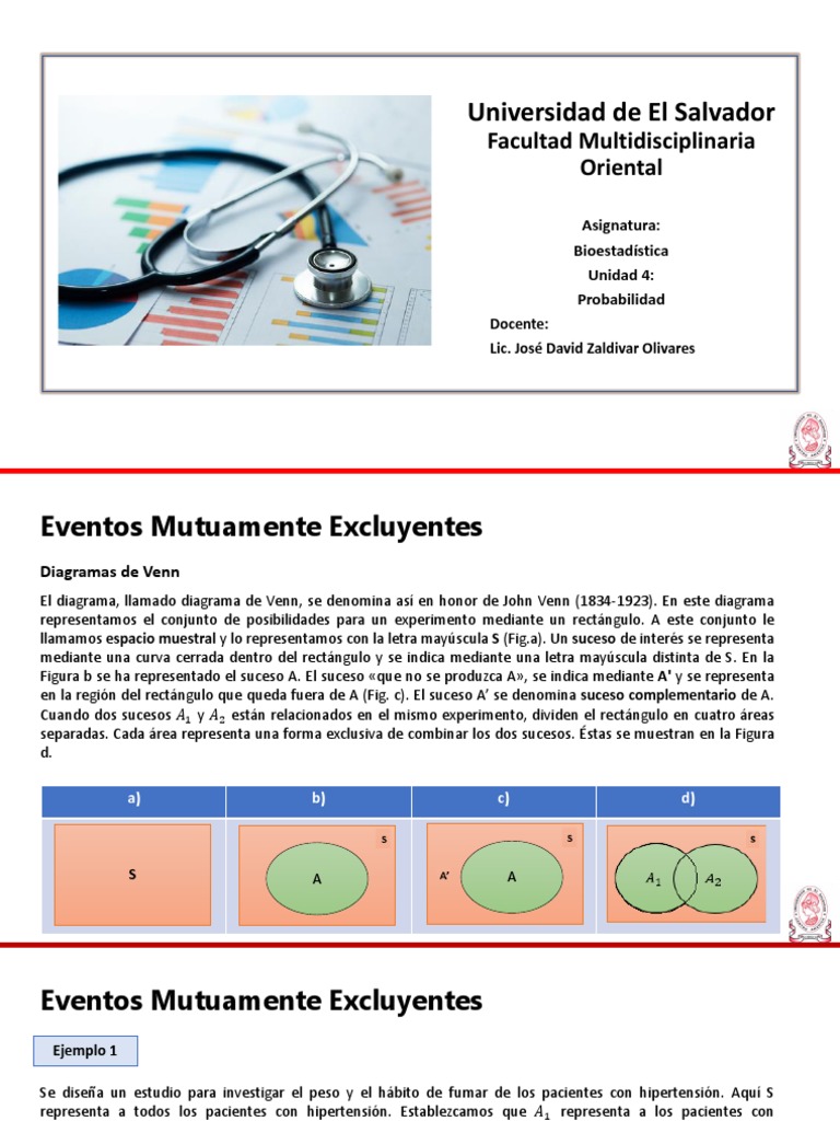 Tipos de Eventos | PDF | Probabilidad | Axioma