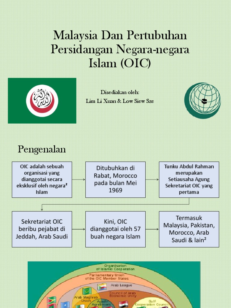 Malaysia Dan Pertubuhan Persidangan Negara-Negara Islam (OIC) | PDF
