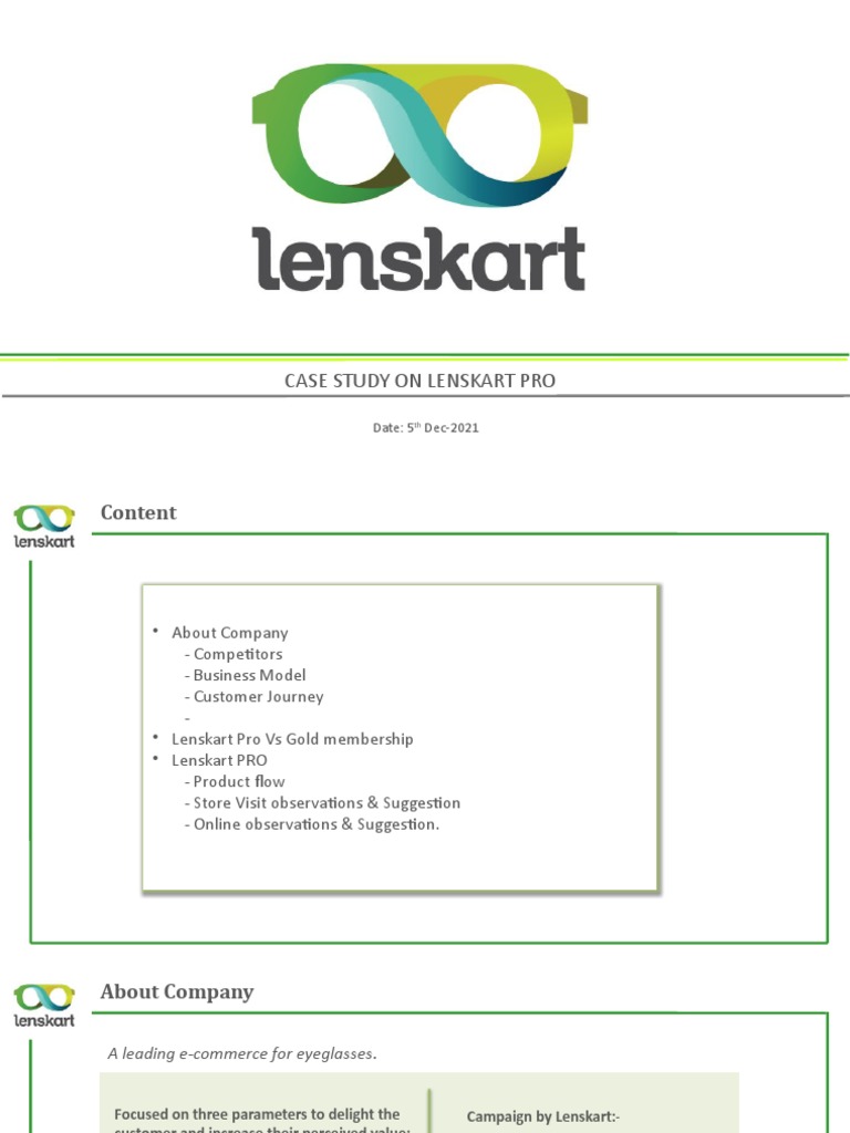 Case Study | PDF | E Commerce | Customer Experience