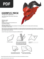 Squidgame Frontman Template Mask Assembli 1 | PDF
