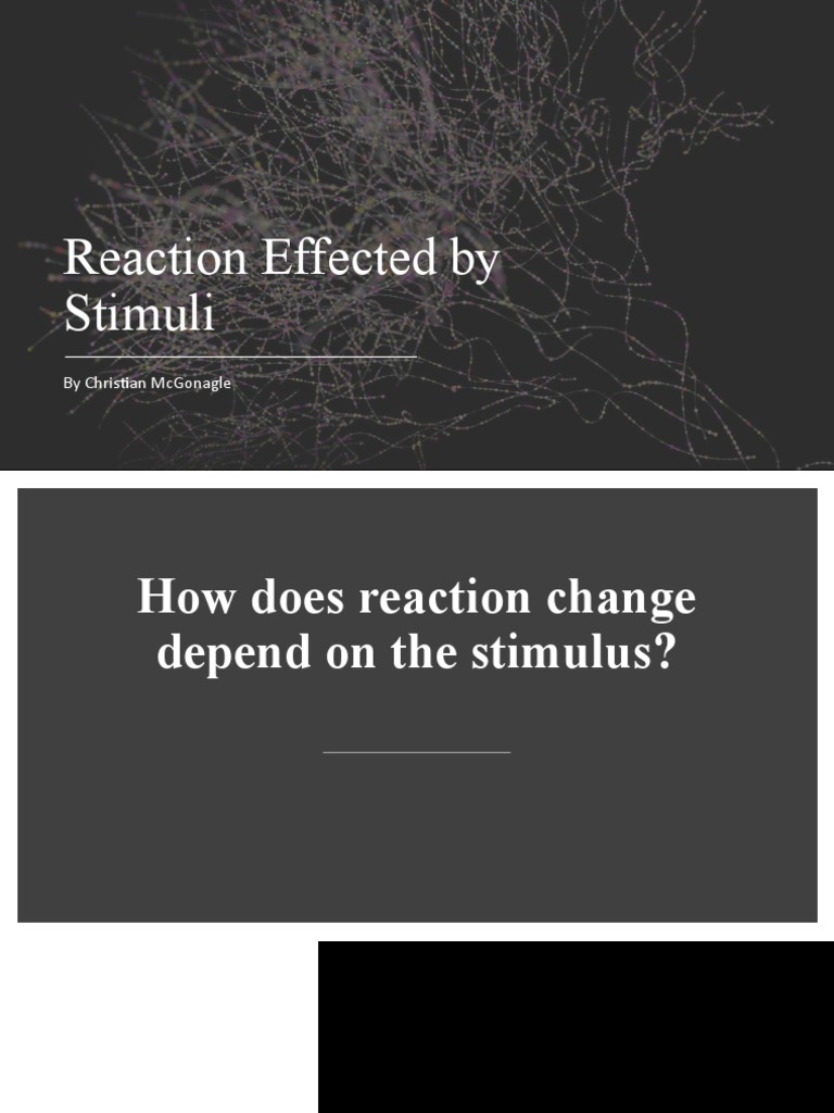 Science Fair Project | PDF | Mental Chronometry | Stimulus (Physiology)