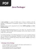 Java Package | PDF | Java (Programming Language) | Java Platform