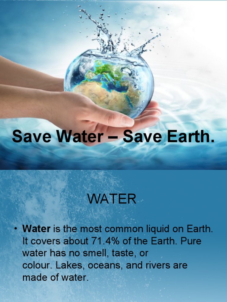 Save Water Save Earth Pictures