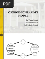 Osgood-Schramm Model of Communication | PDF