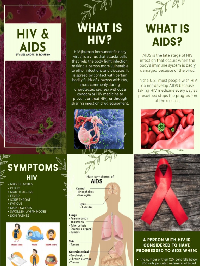 Hiv&aids Brochure | PDF