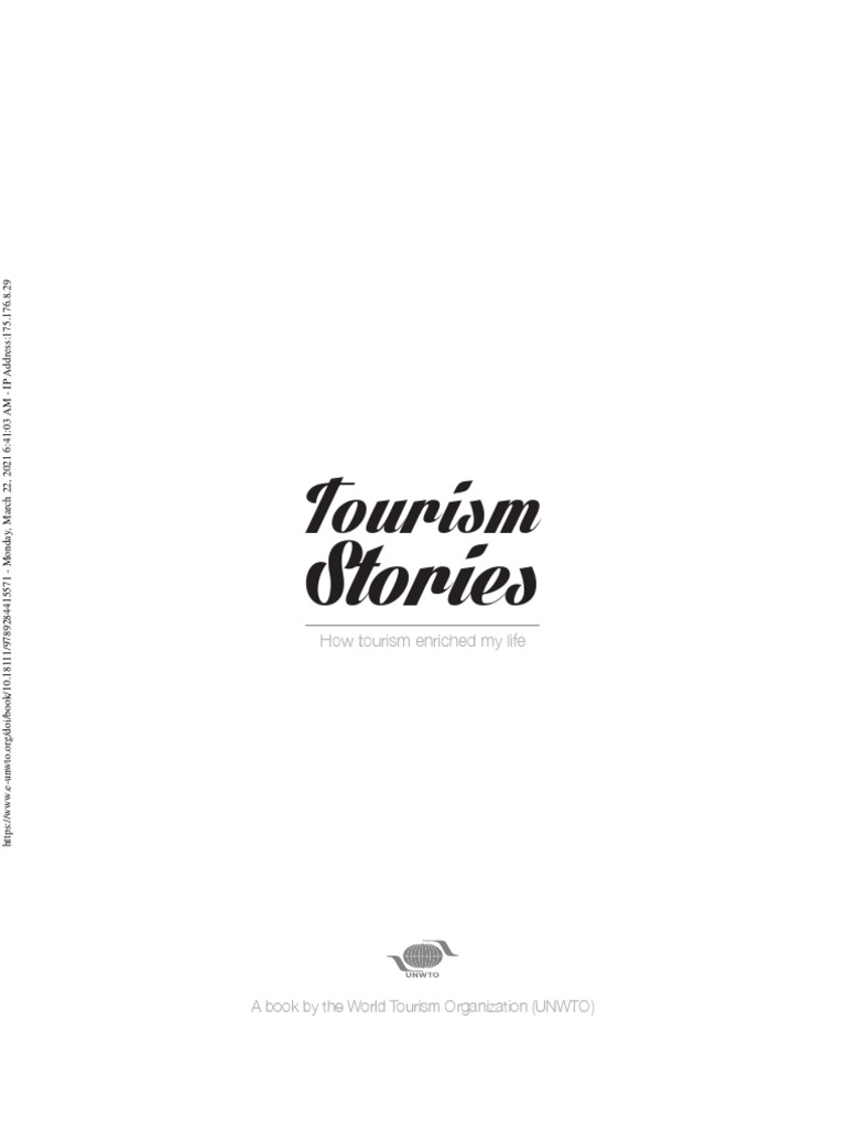 Tourism: Stories | PDF | Service Industries | Tourism