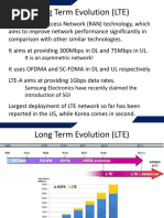 LTE Network Architecture Overview | PDF | Lte (Telecommunication) | 4 G