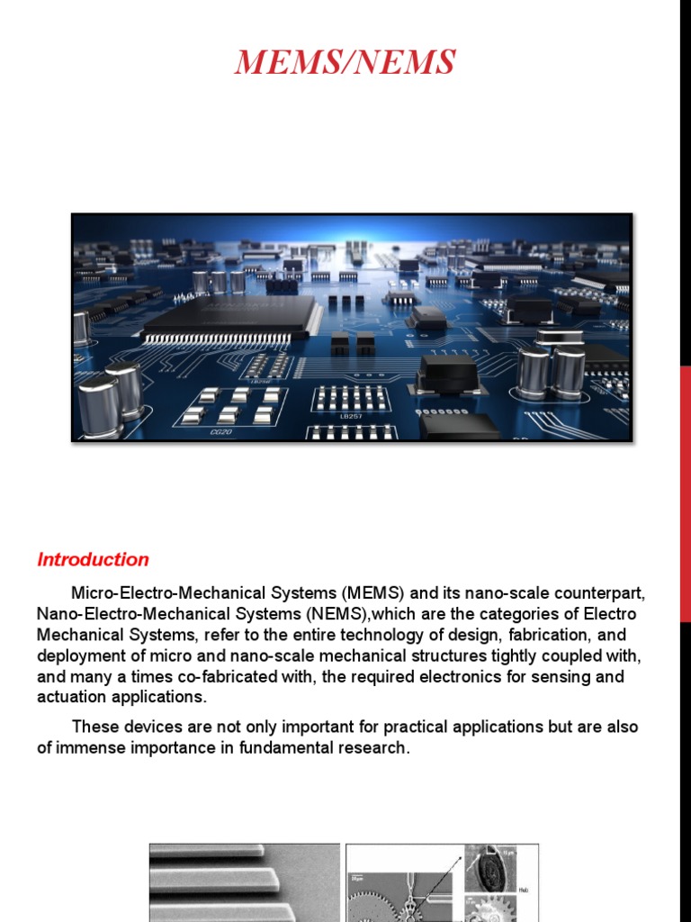 Mems & Nems | PDF | Microelectromechanical Systems | Materials