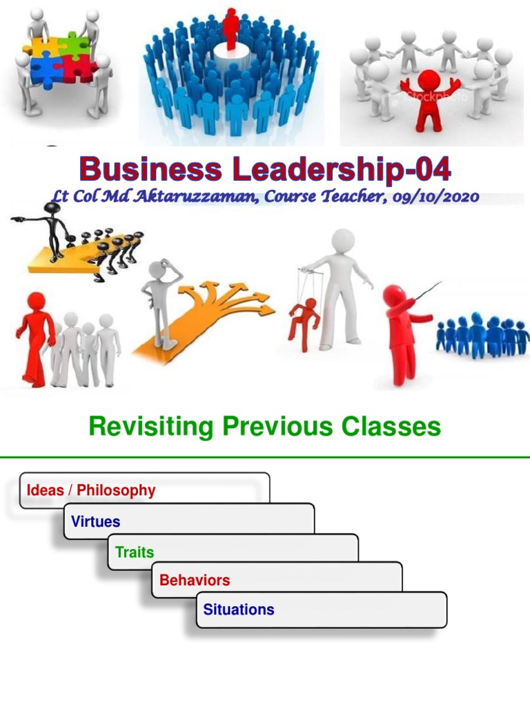 04 - Bus Ldrship - 09 Oct 2020 | PDF | Leadership | Psychology
