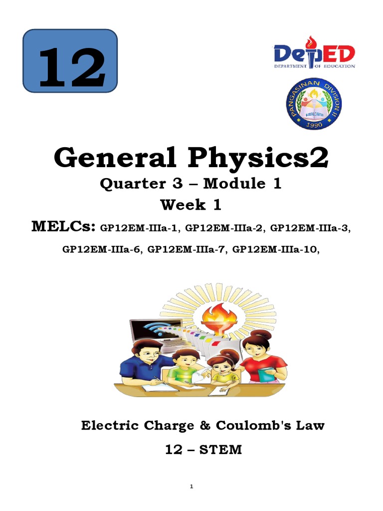 General Physics2 Q3 M1 | PDF | Electric Charge | Electric Field