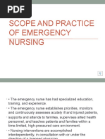 Emergency Nursing Notes | PDF | Emergency Department | Burn