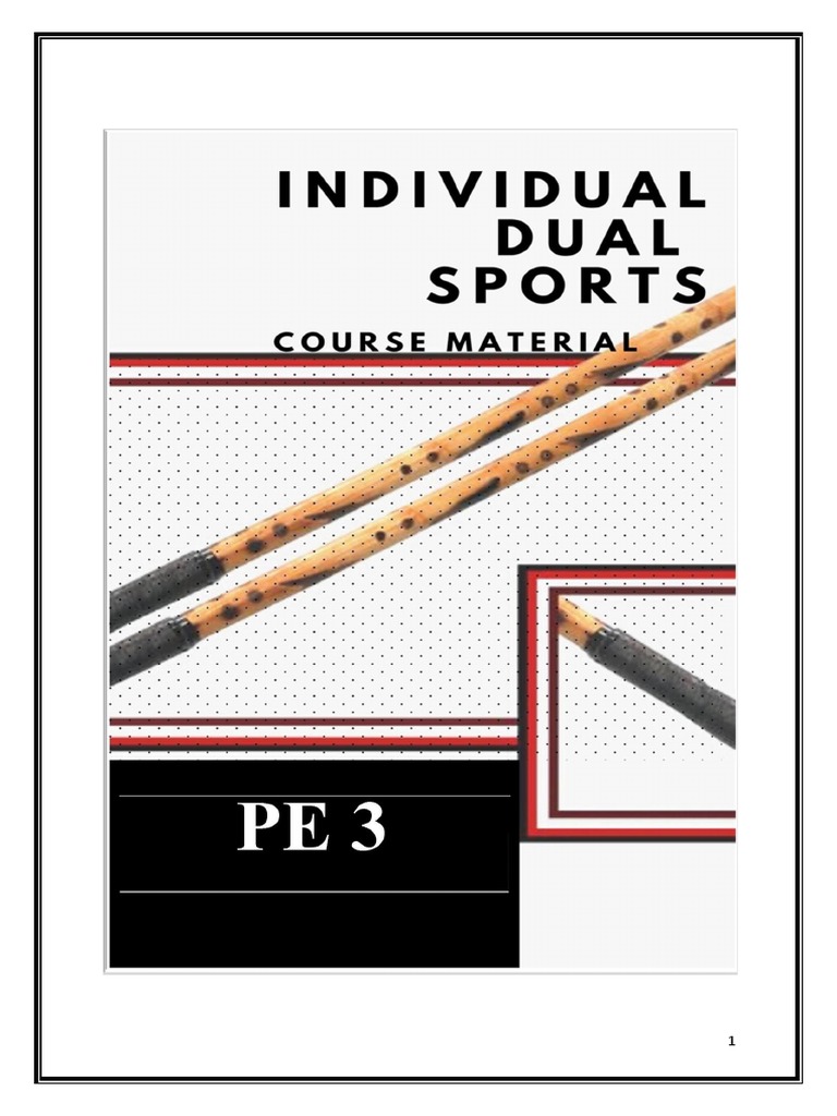 Module 1a Arnis PDF | PDF | Foot