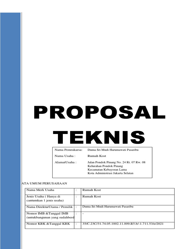 DIWAJIBKAN PROPOSAL SPPL (3 RANGKAP) (1) Duma | PDF