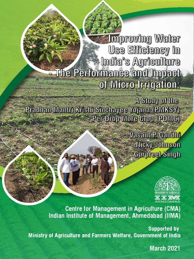 PMKSY-PDMC-Final-Report-IIMA - May 24, 2021 | PDF | Irrigation | Agriculture