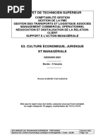 BTS 2025 Corrigé CEJM | PDF | Business | Fiabilité du produit