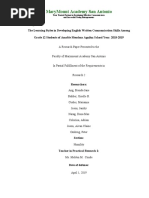 Local and Foreign Literature Review | PDF | Teachers | Educational Assessment