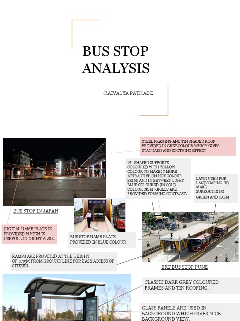 Bus Stop Analysis: - Kaivalya Pathade | PDF
