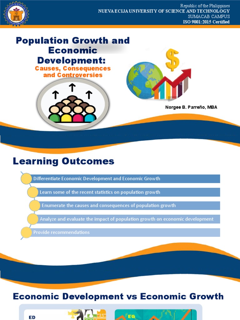 Population Growth and Economic Development - Causes, Consequences and ...